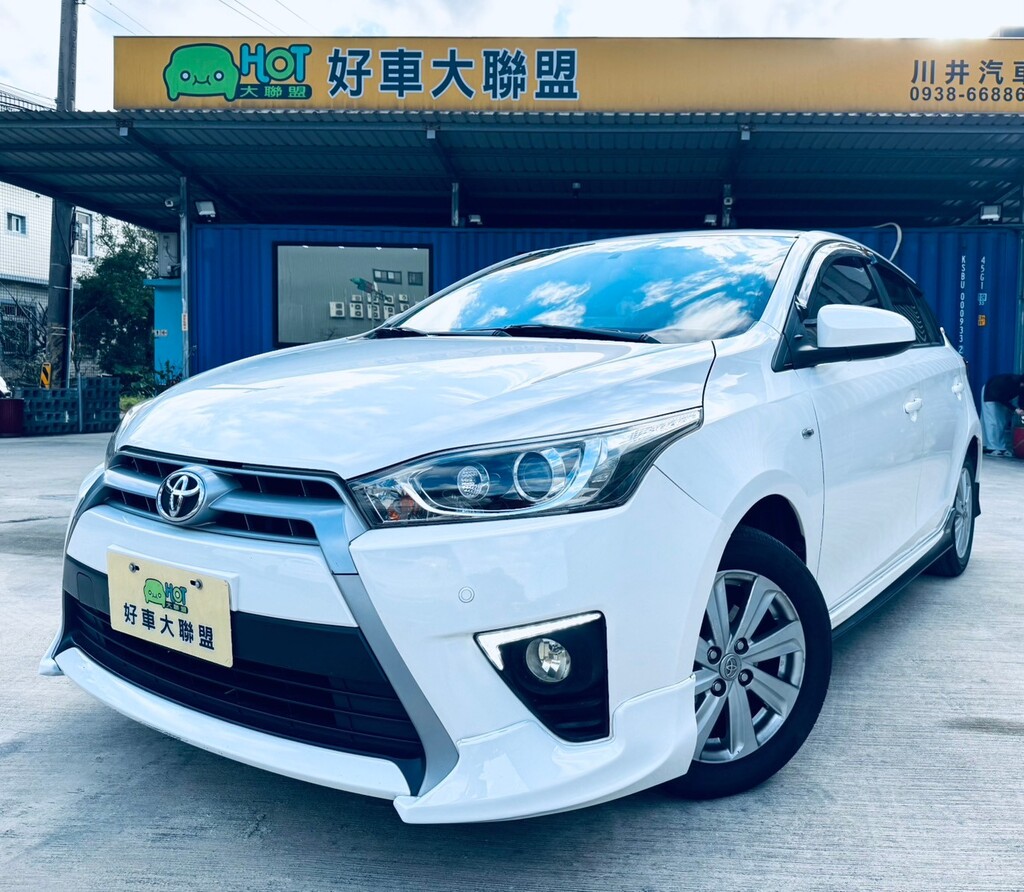 TOYOTA豐田,2015年,YARIS S,二手中古車,29.8萬,1.5L,桃園市,川井汽車｜HOT大聯盟