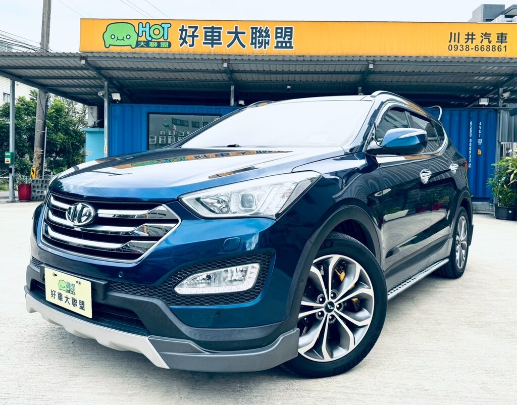 HYUNDAI現代,2016年,SANTA FE,二手中古車,39.8萬,2.2L,桃園市,川井汽車｜HOT大聯盟